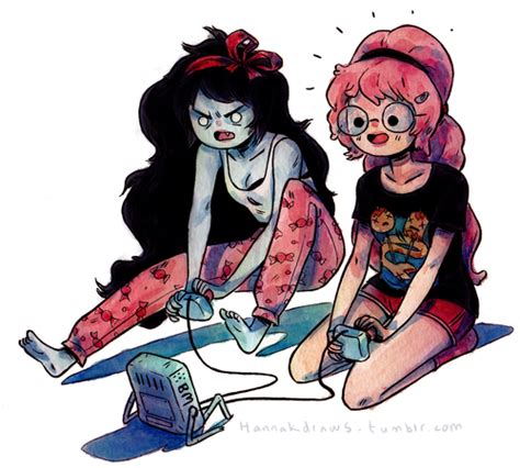 Fan Art Friday Yesterday Made Some Adventure Time Marceline And Pb