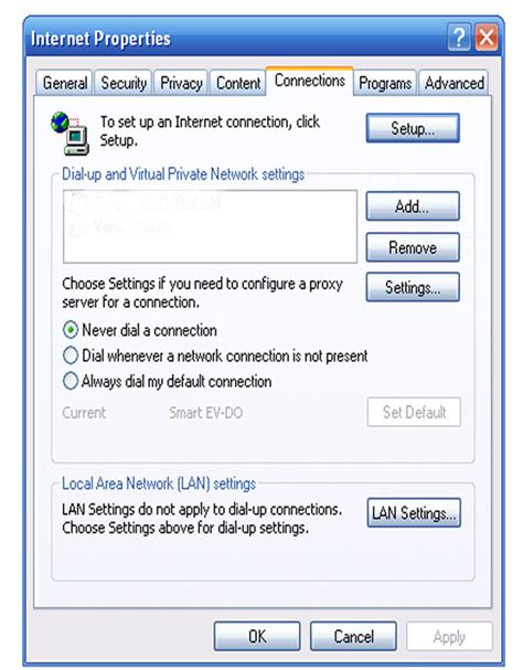 Setting Internet Dial Up Pada Windows XP ArRay IndoForum