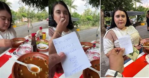 Video Viral Mujer Invita A Comer Pozole A Novio No Lleva Dinero