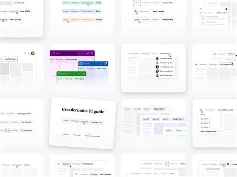 Breadcrumbs Ui Designs Themes Templates And Downloadable Graphic Elements On Dribbble