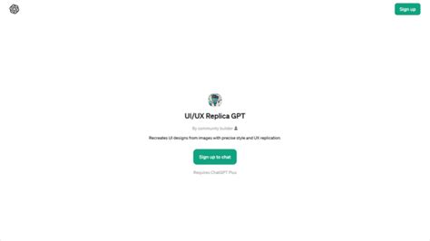 Ui Ux Replica Gpt