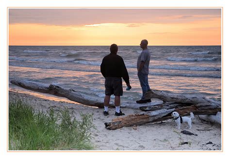 Lake Huron Sunset At Port Franks Ontario A Photo On Flickriver