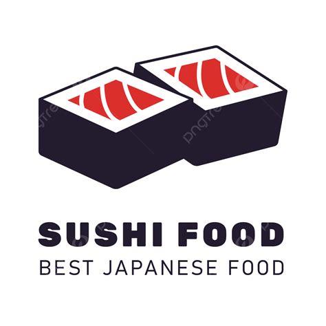Sushi Food Square Logo Concept For Your Business Brand With Eps File