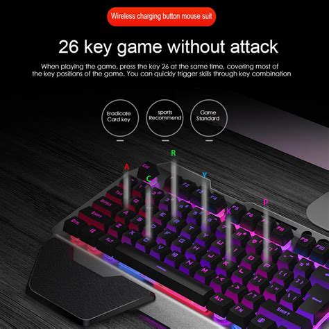 Durable Keyboard Mouse Combos Delicate K680 2 4g W Vicedeal