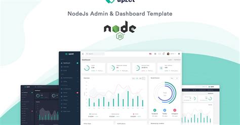 Upzet Nodejs Admin And Dashboard Template Admin Templates Ft Node