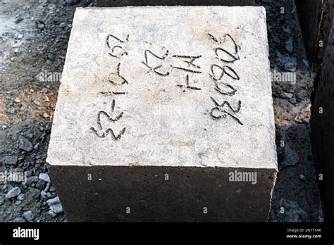 Manually Made Concreate Block For Protect Land From River Concrete Bolder Stock On Near Of