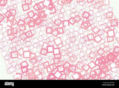 Conceptual Background Square Rectangle Pattern For Design 3d Perspective View Vector