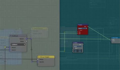 Help Subtract Node Is Missing A Vector Output Blender