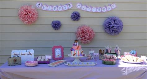 Doc McStuffins Dessert Table Dessert Table Mcstuffins Doc Mcstuffins