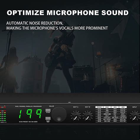 Professional Digital Reverberation Multi Effect Dsp Processor Audio Processor Equalizer Eu Plug