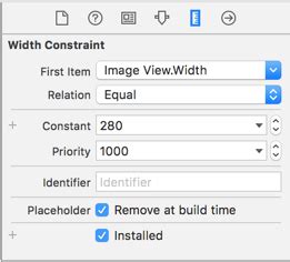 Autolayout For Uiimageview In Storyboard Without Image Stack Overflow