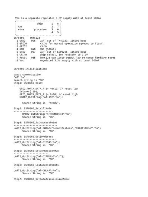Esp8266 At Commands Pdf