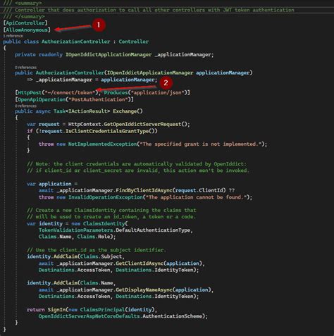 NET API Token Authentication Authorization Mit OpenIddict Developer Blog