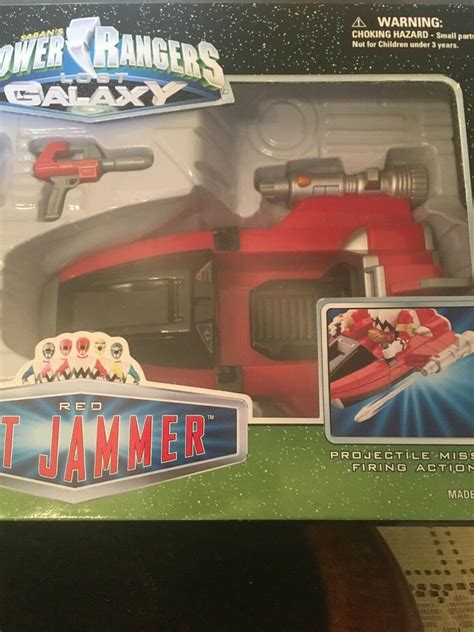 Power Rangers Lost Galaxy 1998 Red Jet Jammer 2050726619