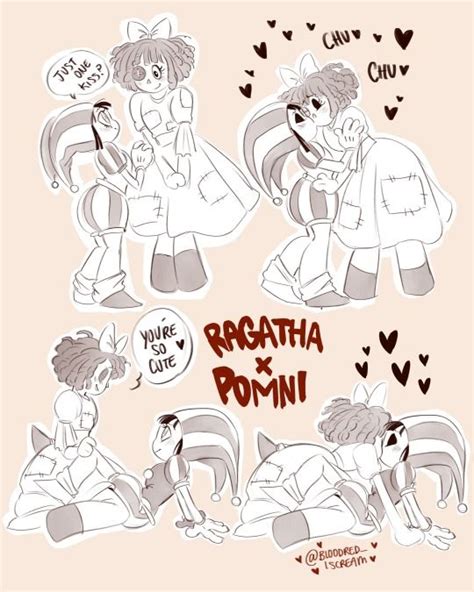 Pomni X Ragatha 💙 ️ In 2023 Circus Art Yuri Anime The Incredibles
