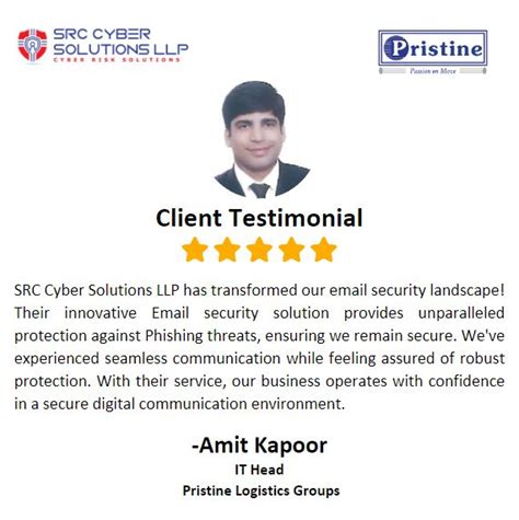 Thanking Src Cyber Solutions Llp For Email Security Src Cyber Solutions Llp Posted On The