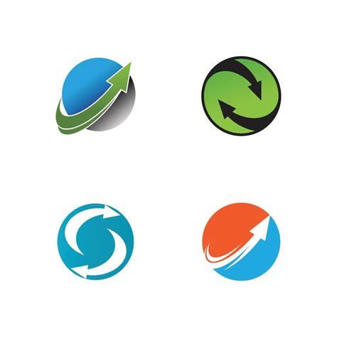 Arrow Ilustration Logo Vector Template 40194665 Vector Art At Vecteezy