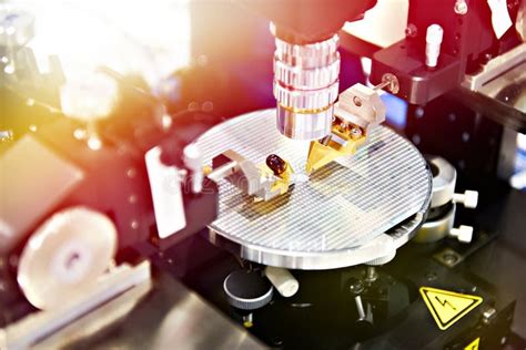 Semi Automatic Probe System Stock Photo Image Of Detail High 152751912