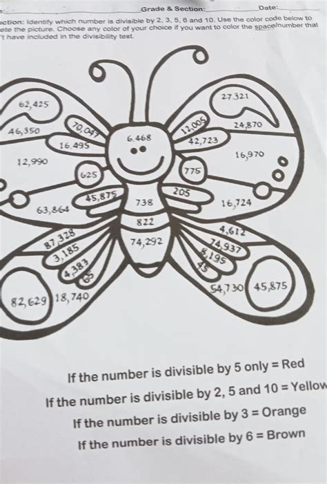 Pls Help Me Instruction Identify Which Number Is Divisible By 235