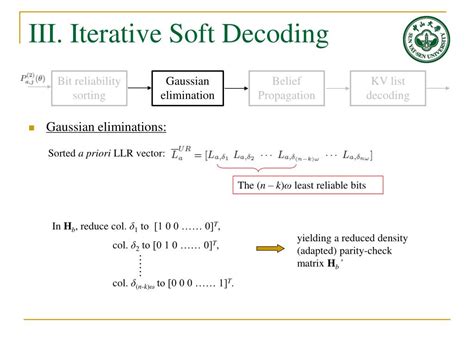 Ppt Iterative Soft Decoding Of Reed Solomon Convolutional Concatenated Codes Powerpoint