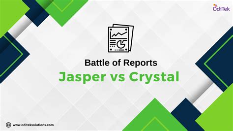 Jasper Report Vs Crystal Report Jasper Vs Crystal
