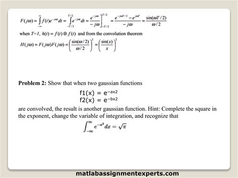Convolution And Fourier Transforms Ppt