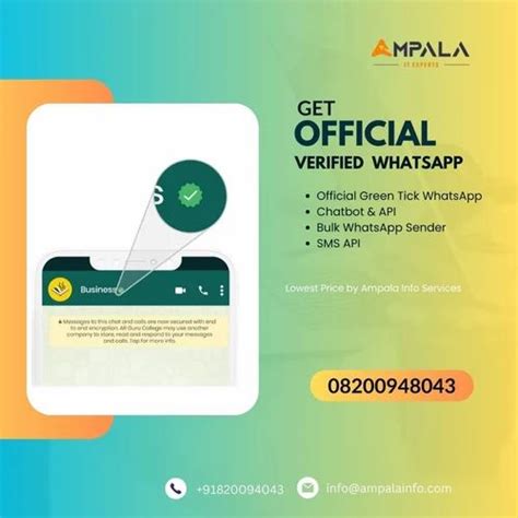 Whatsapp Business Api Integration Services At ₹ 599month In Vadodara