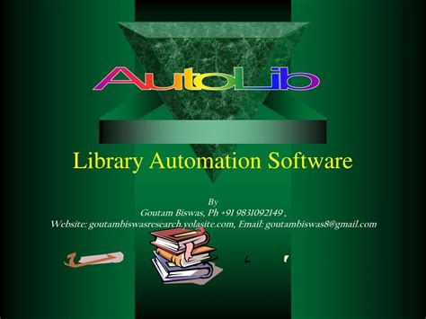 Ppt Library Automation Software Powerpoint Presentation Free Download Id 9209574
