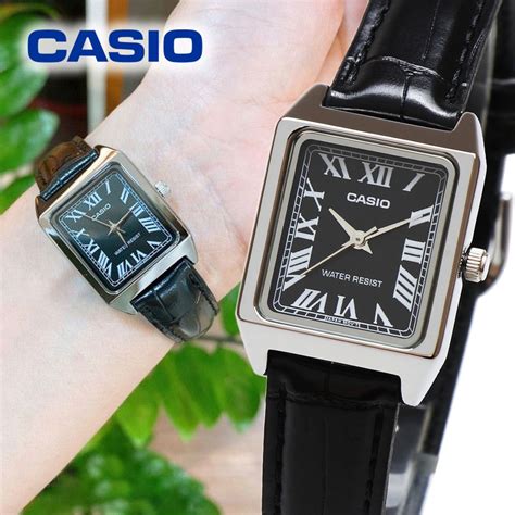 Jual [ Promo ] Jam Tangan Wanita Casio Ltp V007l 1b Ltp V007l Analog Leather Strap Original
