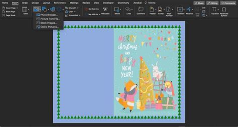 How To Quickly Make Awesome Greeting Cards In Microsoft Word Envato Tuts