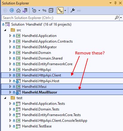 Maui Blazor Hybrid App Mobile Application Won T Start Without HttpApi Host Project Running