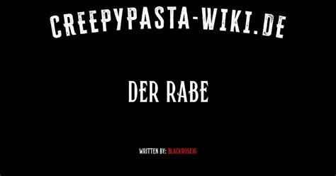 Der Rabe Creepypasta Wiki