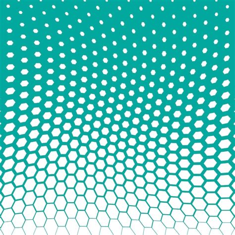 Premium Vector Abstract Hexagonal Halftone Background