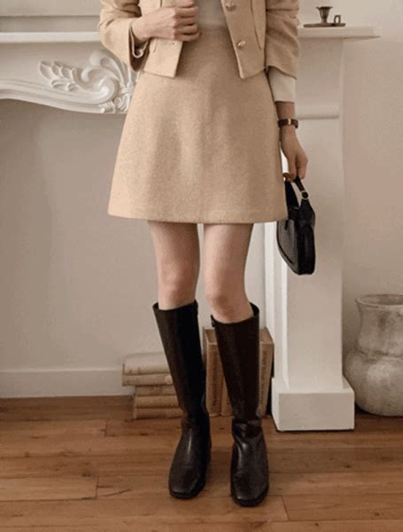 [격식룩 하객룩추천💝 셋업가능][자체제작] 프리미엄 리엔느 트위드 미니 스커트 에이블리