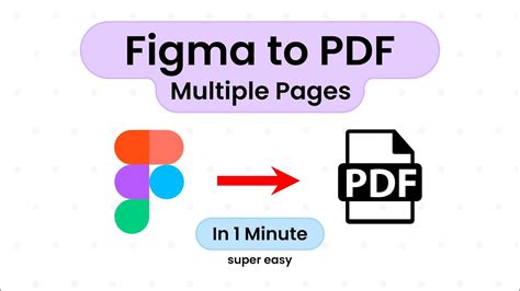 Export Multiple Pages As A Single PDF File From Figma No Plugin