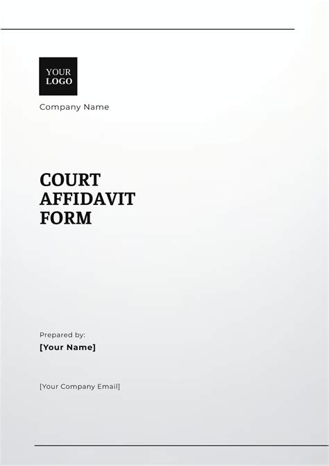 Free Affidavit Of Property Declaration Format Template To Edit Online