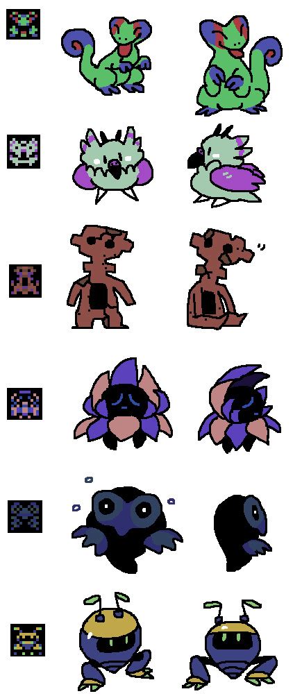 Designs Based On Output Of Spaceship Generator 2drawmerandom