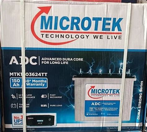 150ah Microtek Inverter Battery For Home At ₹ 18500 In Tambaram Id 2853155186312