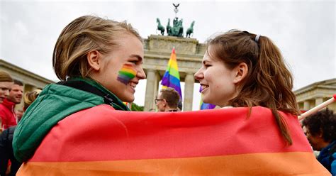 Germany Same Sex Marriage Legal Response Celebrations