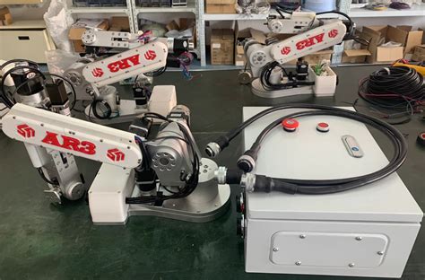 2kg Load 6 Axis Stepping Robot Arm 630mm Length Industrial Stepper Mot