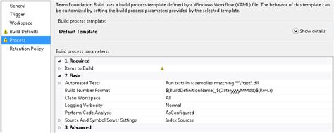 Team Foundation Build Process Template Goshoom Net Dev Blog