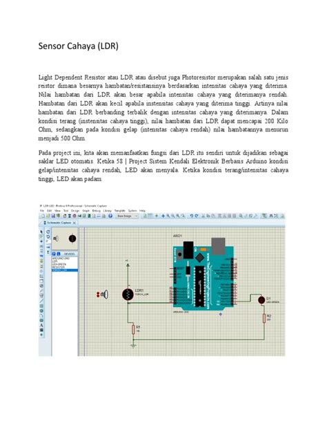 Percobaan 7 Sensor Cahaya Ldr Pdf