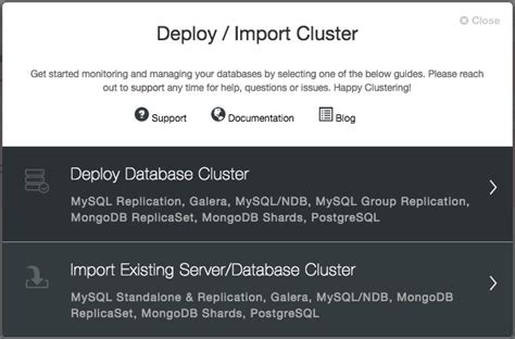 Deploying Highly Available Databases And Clusters With Clustercontrol