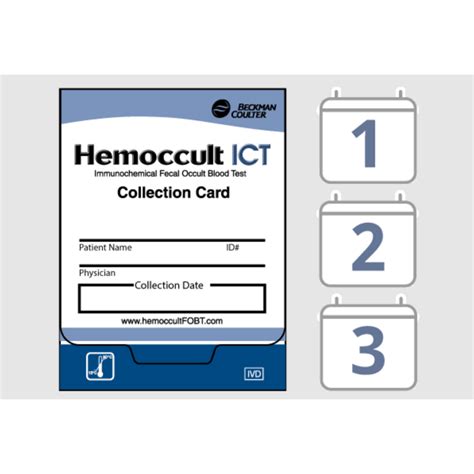 Hemocue 395066a Hemoccult Ict Patient Collection Screening Kit 3 Day