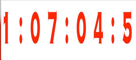 Recreating A Countdown Clock In Hype Using Javascript With Hype