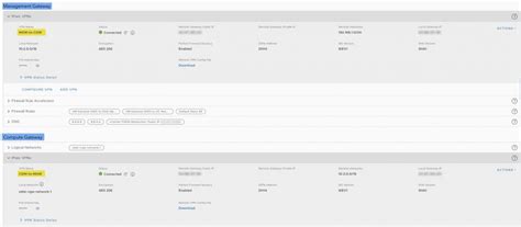 can a vm in the vmc compute network access the sddc management network