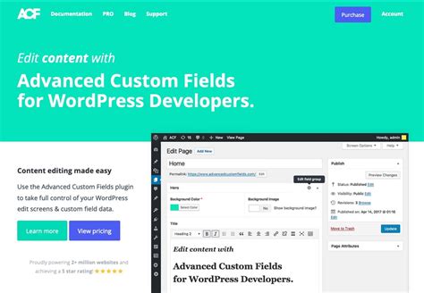 Useful Acf Basics With Your Page Builder Almost Inevitable Tutorials
