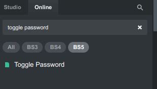 Toggle Show Hide Password OnlineComponent Tips And Tricks Bootstrap Studio Forum