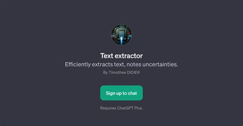 Text Extractor Ai Tool For Text Extraction