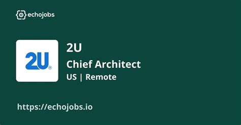 2u Is Hiring Chief Architect Usd 240k 275k Us Remote Postgresql Ruby Javascript Sql Angular